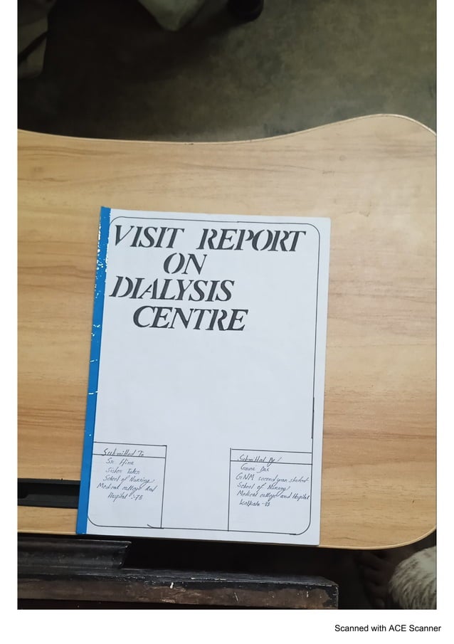 visit report on dialysis centre.pdf