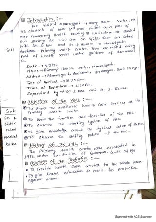 visit report on primary health centre PDF.pdf