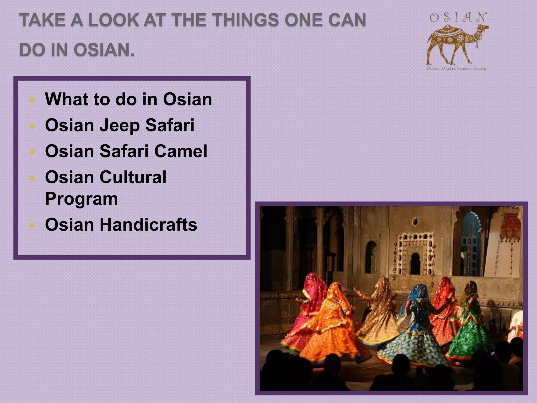 Visit The Famous City Of Osian! | PPT