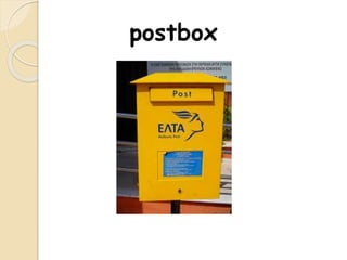 Visit to the post office | PPTX