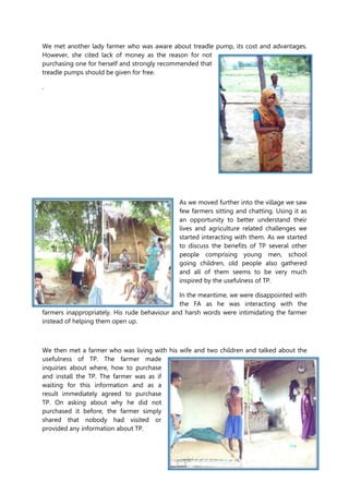 Visit to village | PDF