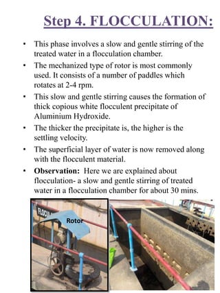 Visit to water treatment plant | PPTX