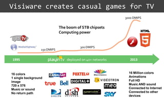 Visiware games and tv-july2013 | PPT