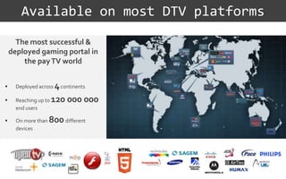 Visiware games and tv-july2013 | PPT