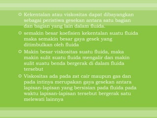 Viskositas | PPTX
