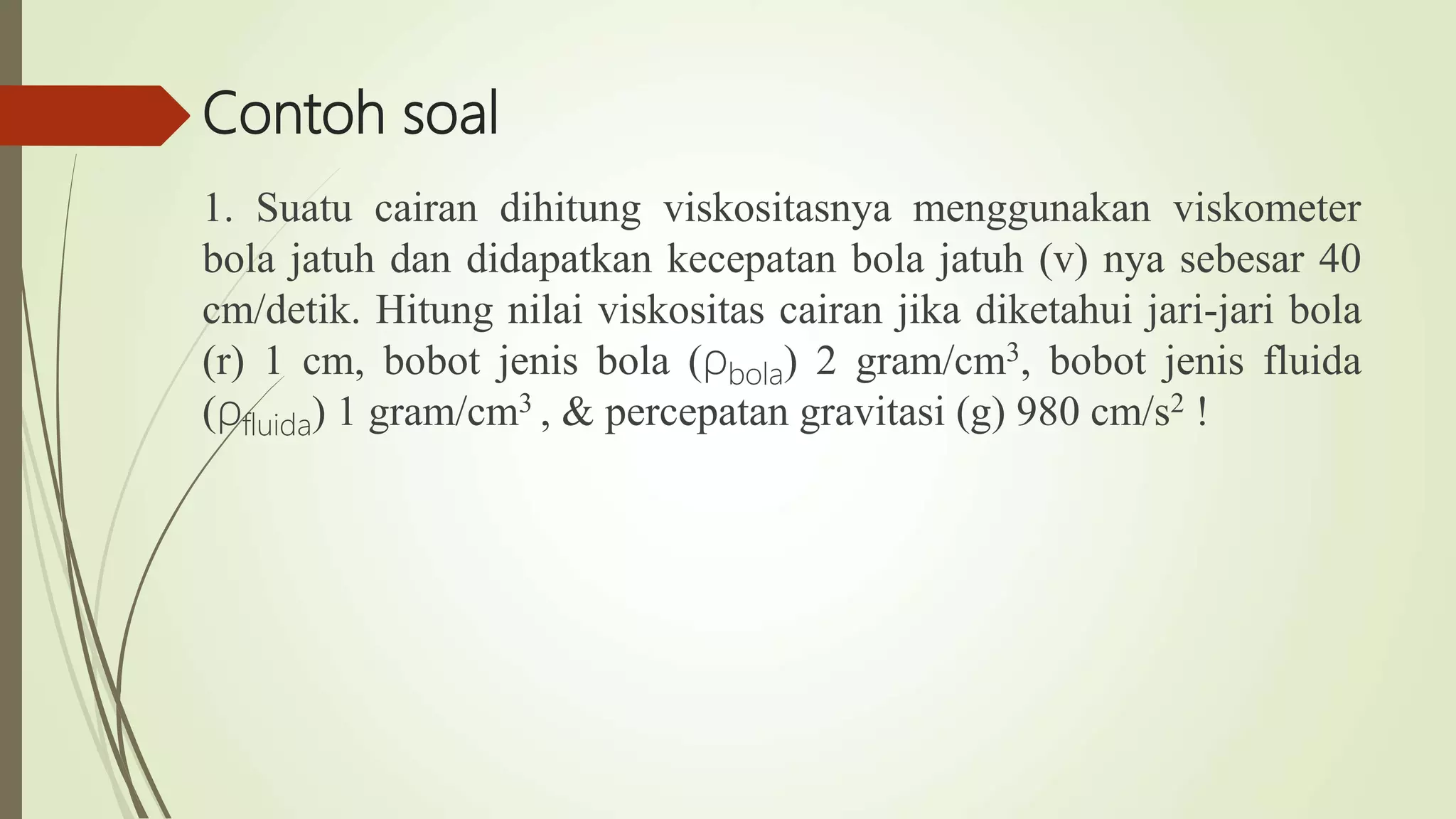 Viskositas Farmasi Fisika 2020 | PPT