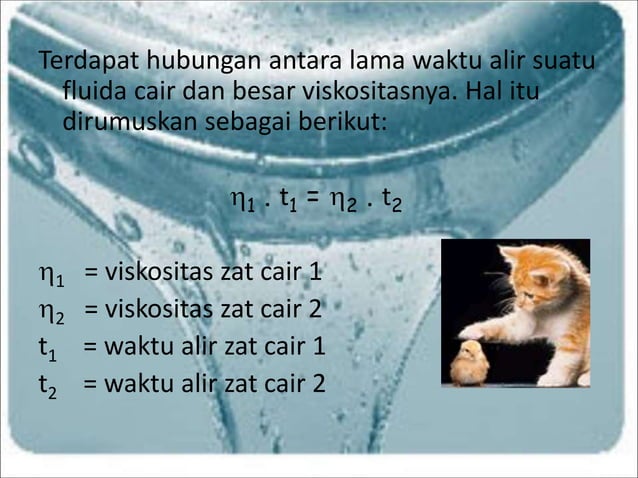 Viskositas (kekentalan) (presentation) | PPT
