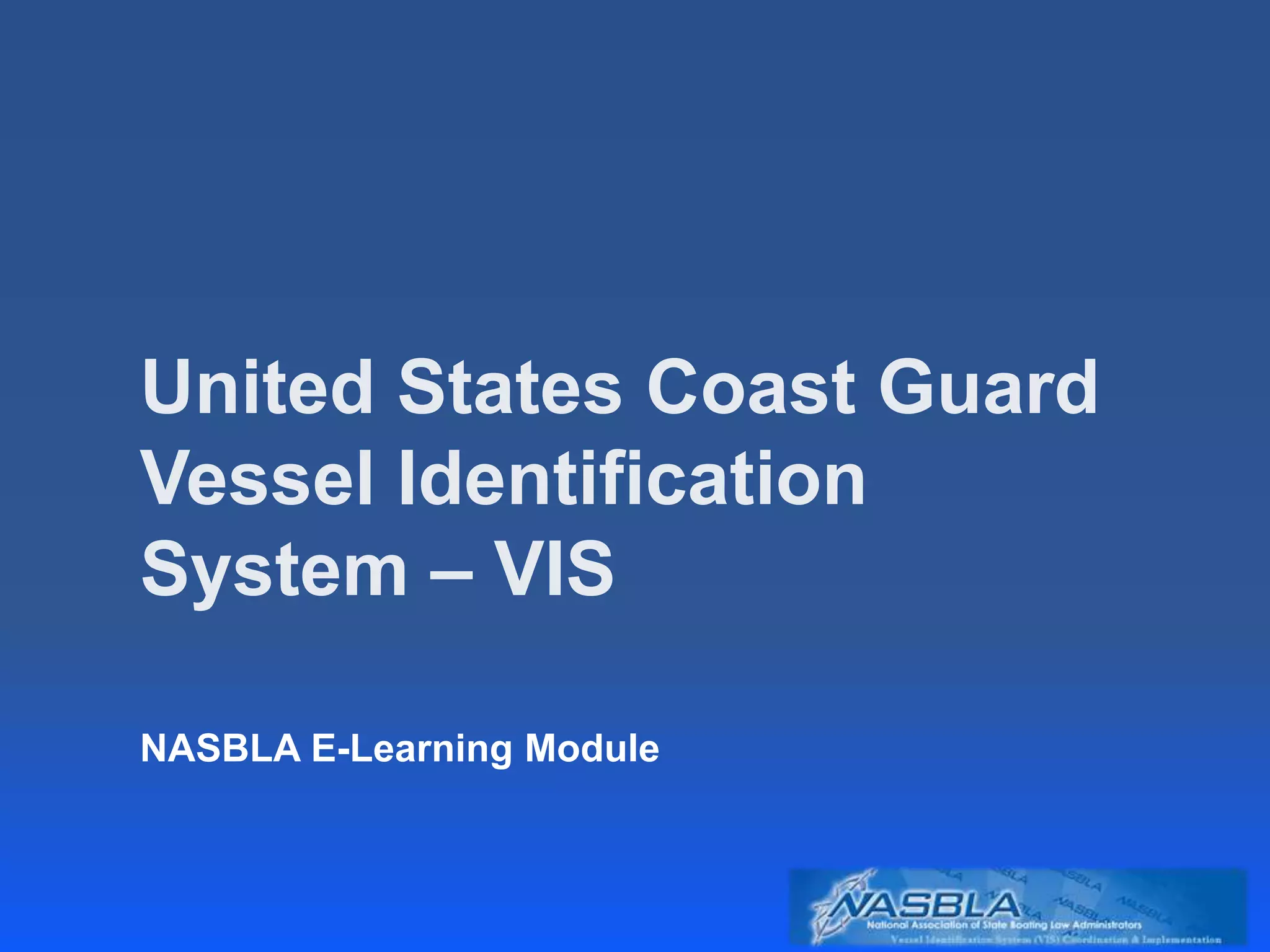 Vessel Identification System Overview | PPTX