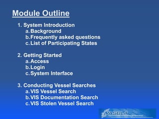 Vessel Identification System Overview | PPTX