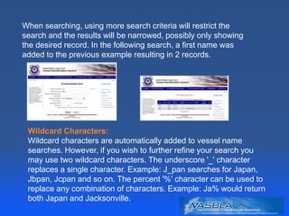 Vessel Identification System Overview | PPTX