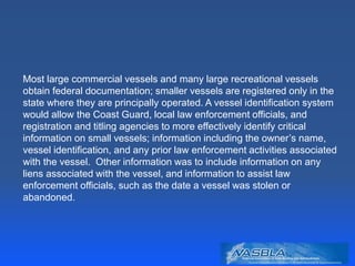 Vessel Identification System Overview | PPTX
