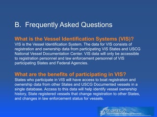 Vessel Identification System Overview | PPTX