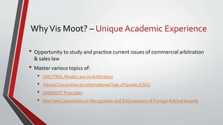 Vis Moot in University of Georgia (Tbilisi) | PPT