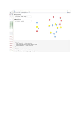 Visnetwork package in R | PDF