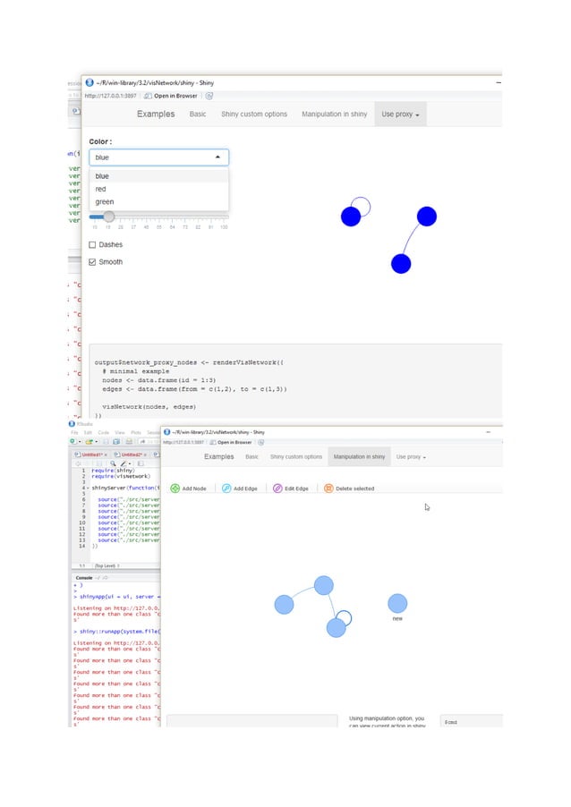 Visnetwork package in R | PDF