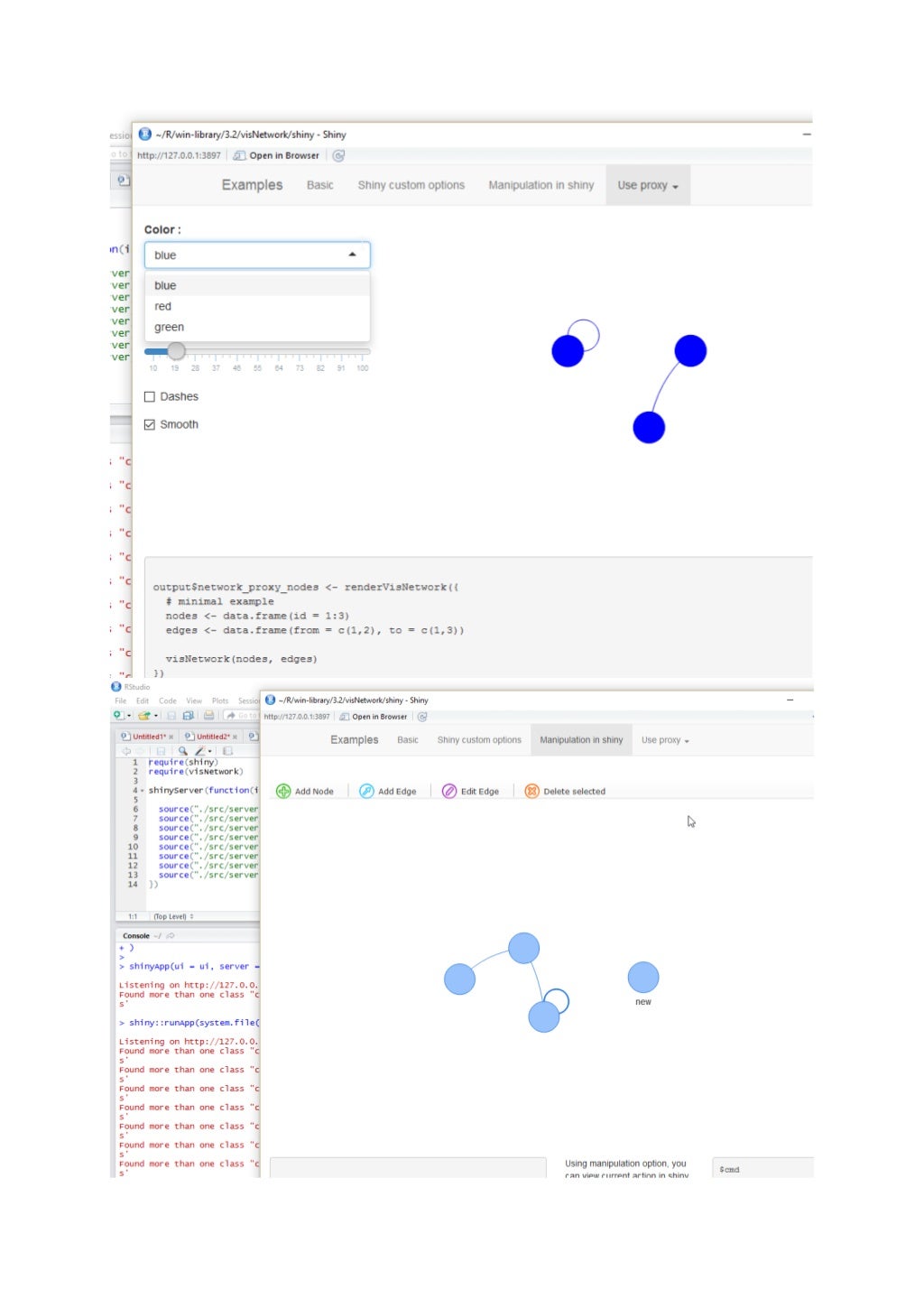 Visnetwork package in R