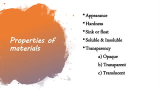 sorting material into groups | PPTX