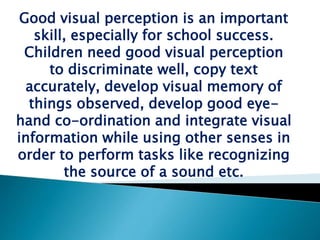 Visual Perception | PPTX