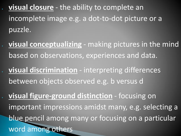 Visual Perception | PPT