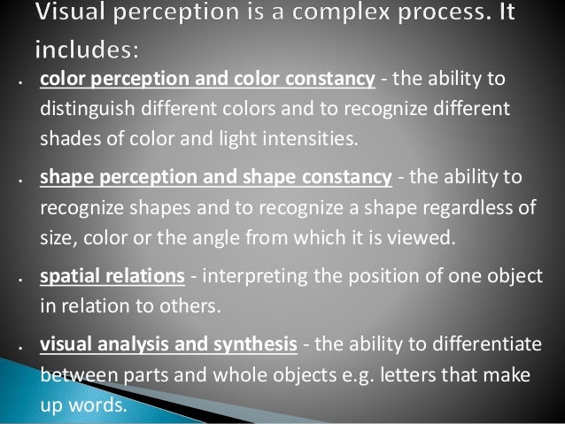 Visual Perception