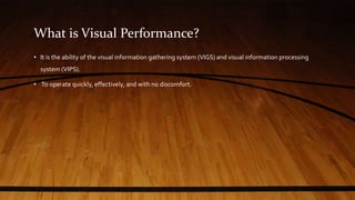 Visual performance evaluation | PPTX