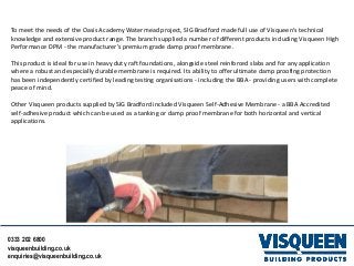 Visqueen Provides Specialist Waterproofing Solution for Banner Homes