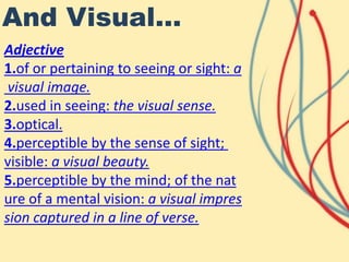 Visual Rhetoric, Jan 17, 13 | PPTX