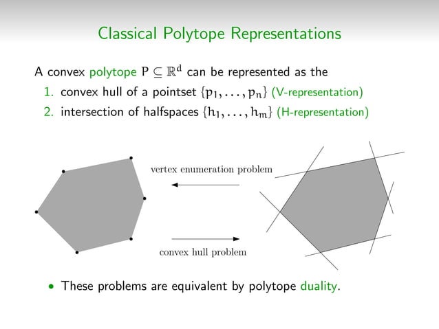 High-dimensional polytopes defined by oracles: algorithms, computations ...