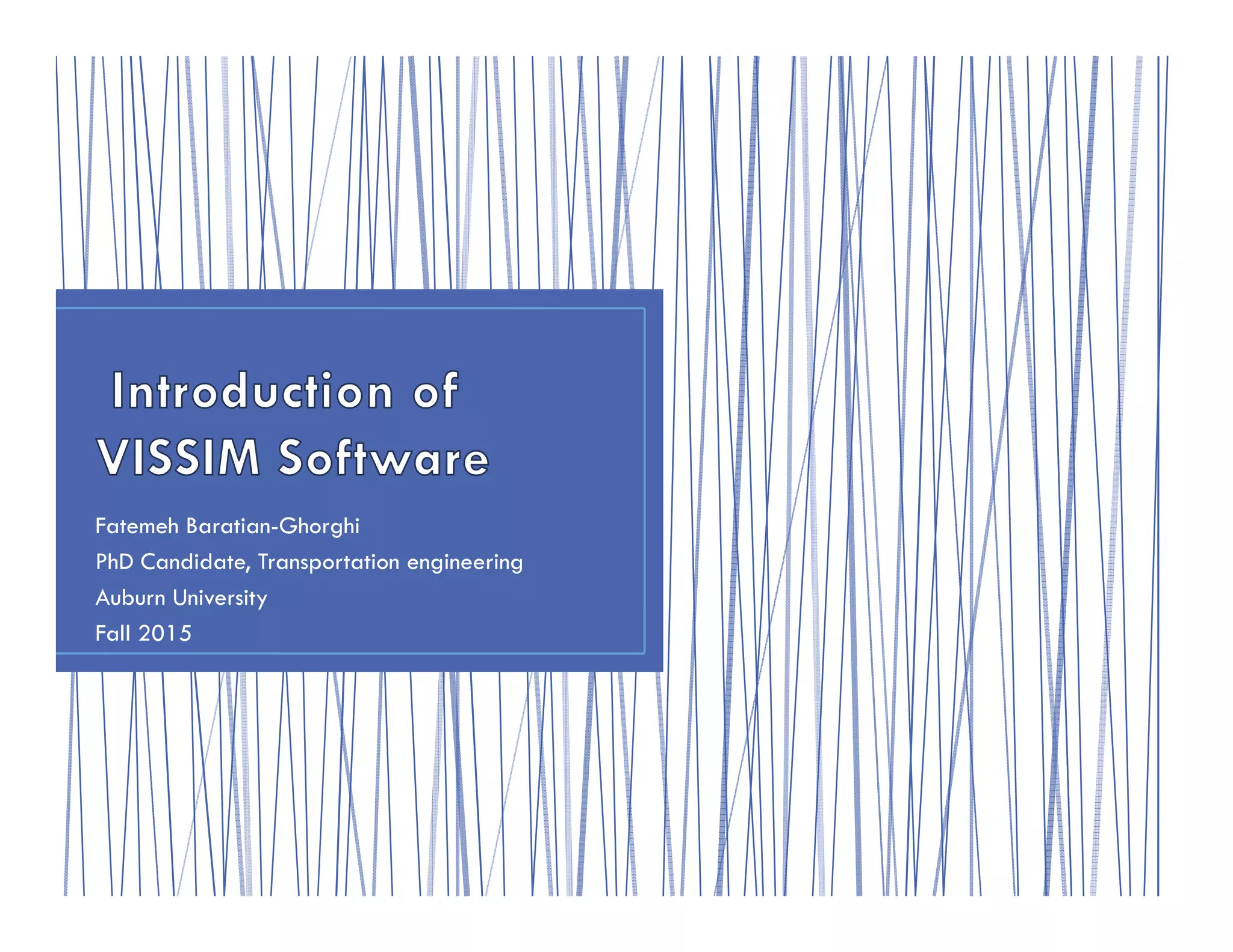 Vissim | PDF
