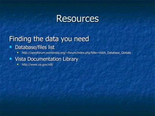 Vista For Research | PPT