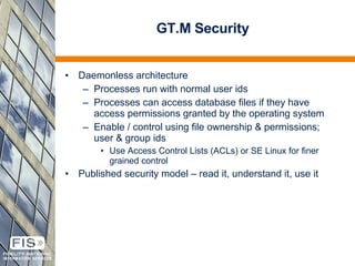 VistA GT.M & Linux Security 062506 | PPT