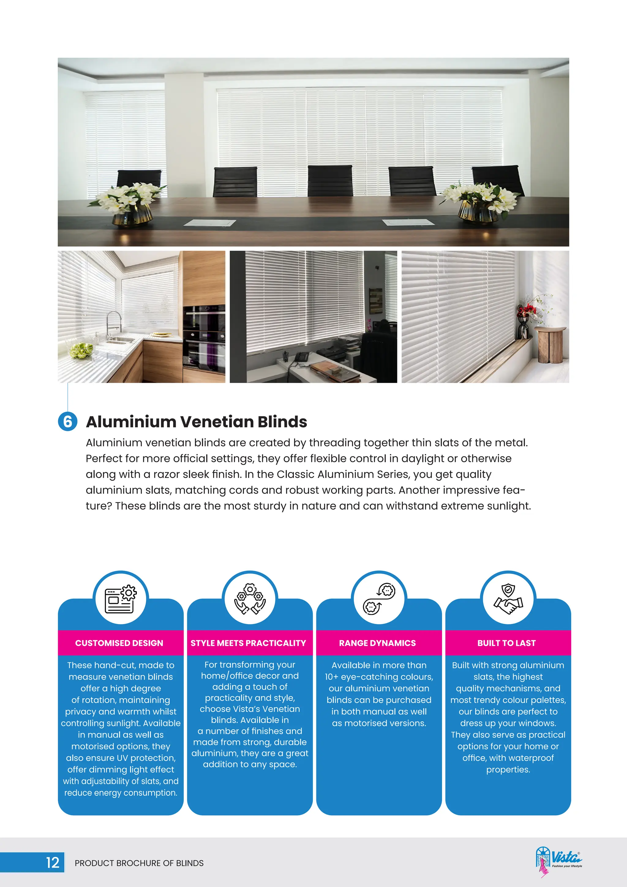Vista Blinds Catalogue Brochure by Vista Fashions | PDF