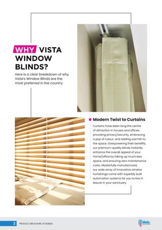Vista Blinds Catalogue Brochure by Vista Fashions | PDF