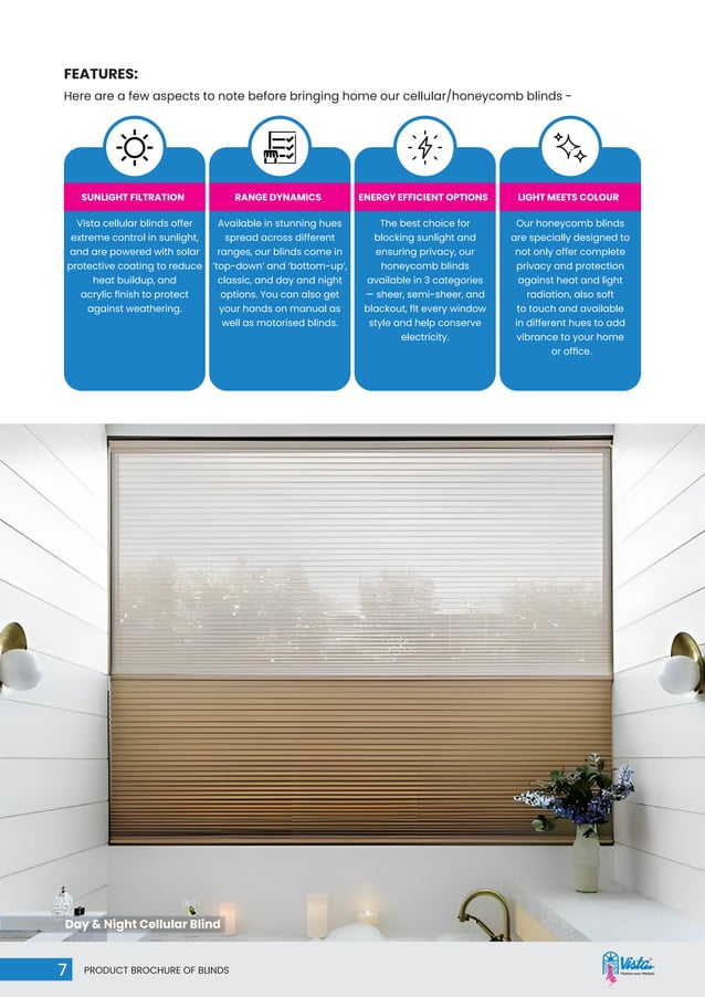 Vista Blinds Catalogue Brochure by Vista Fashions | PDF