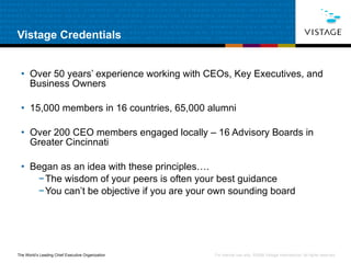 More About Vistage | PPT