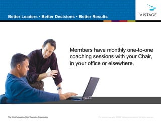 More About Vistage | PPT