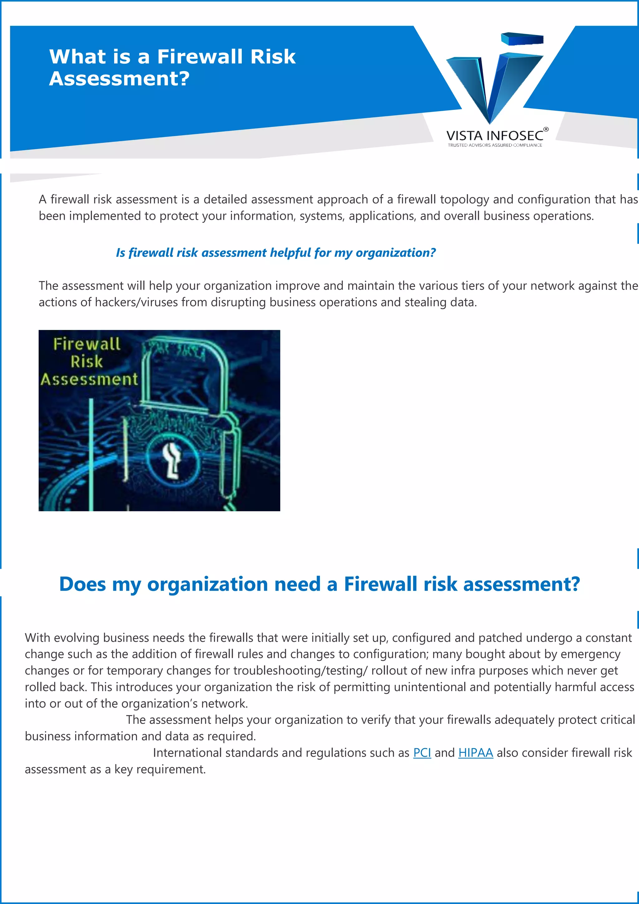 What is a Firewall Risk Assessment? | PDF