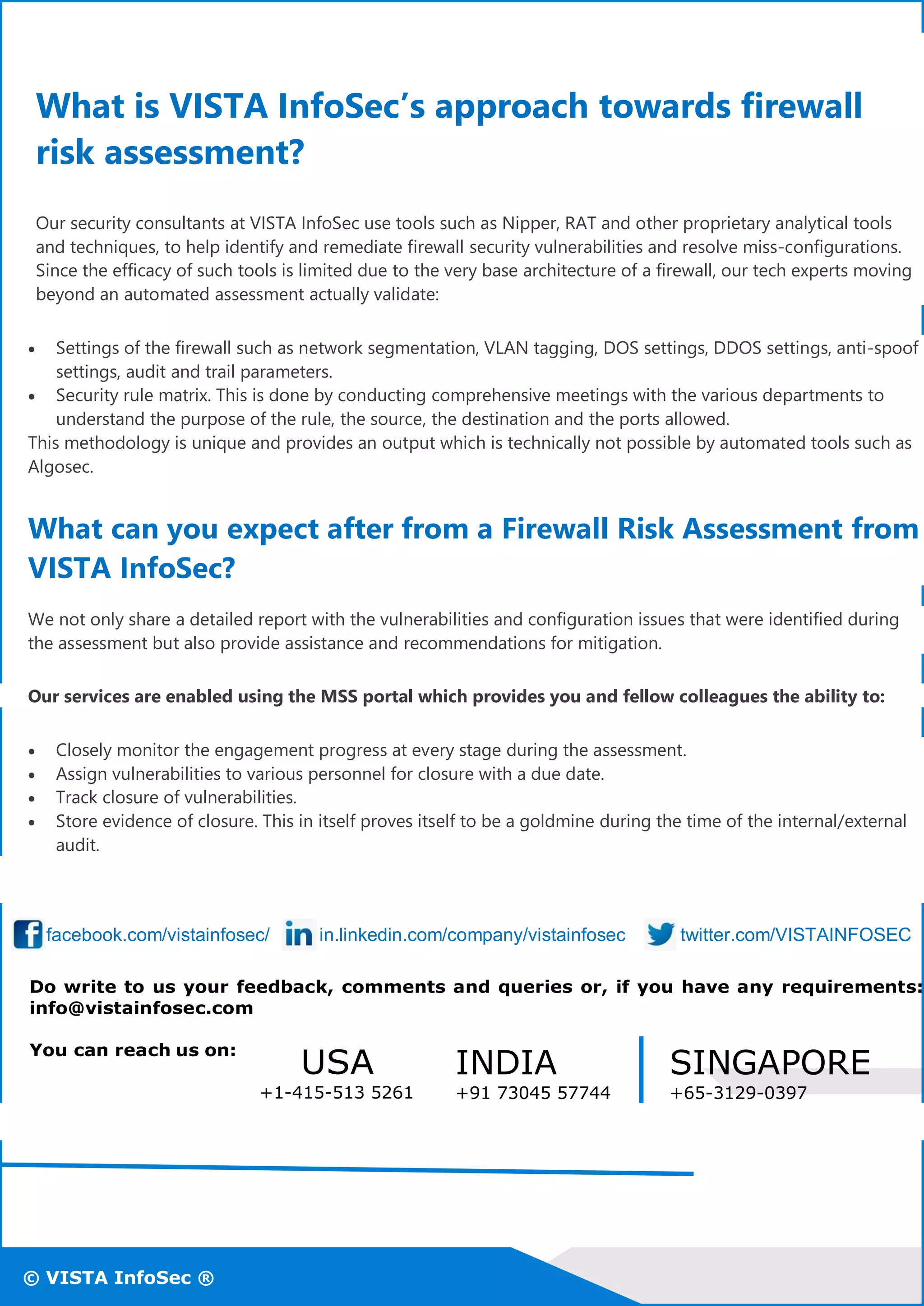 What is a Firewall Risk Assessment? | PDF