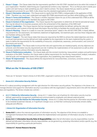 Guide on ISO 27001 Controls | PDF
