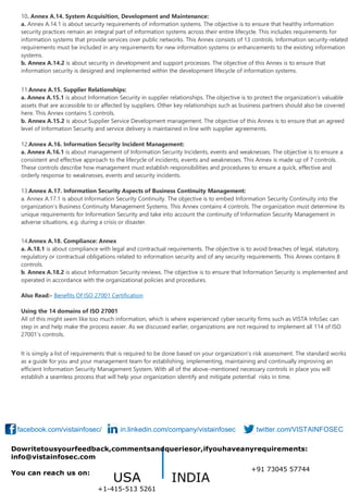 Guide on ISO 27001 Controls | PDF