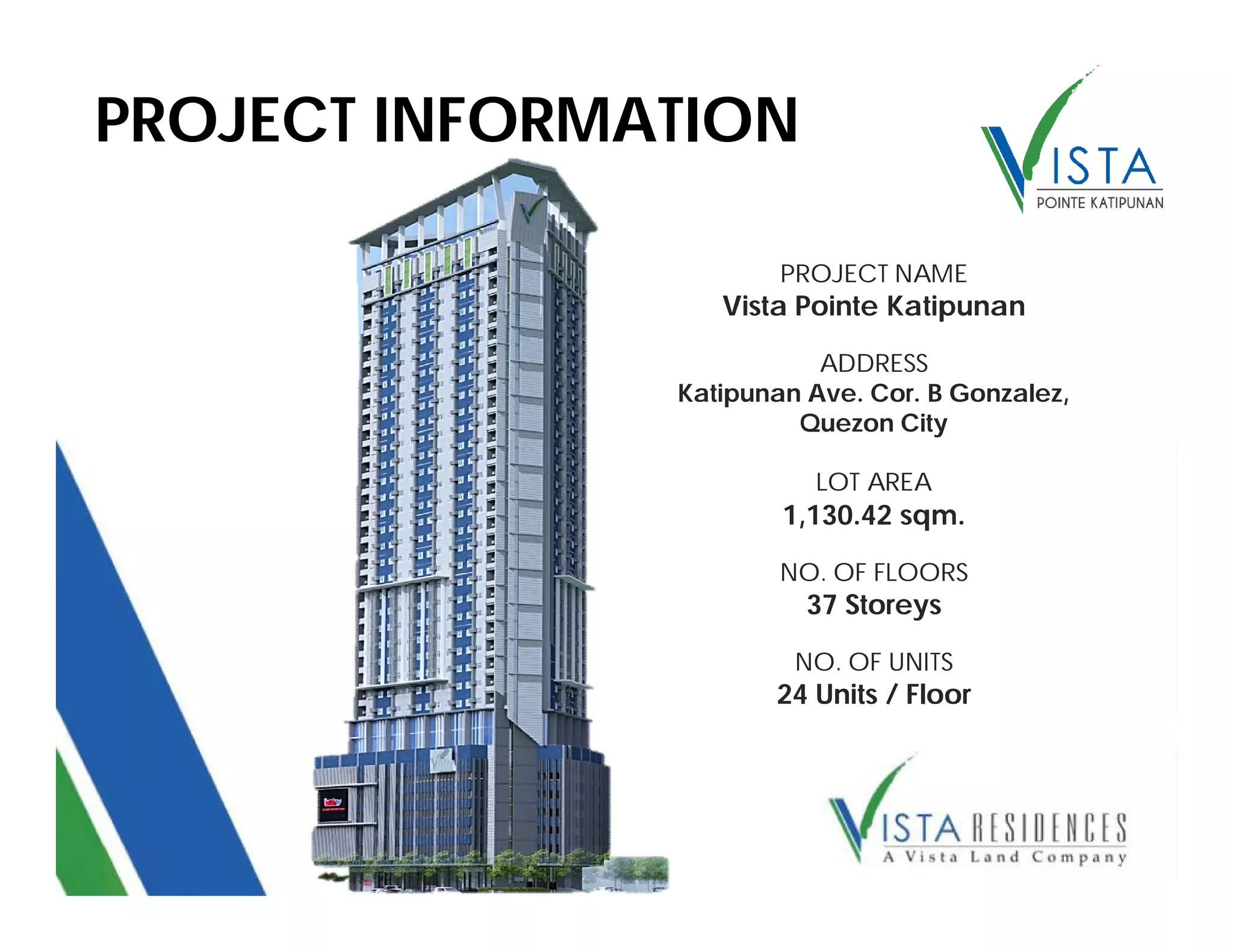 Vista Pointe Tower Condominium Katipunan | PDF