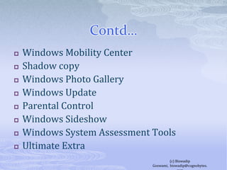 Windows Vista Tour | PPT