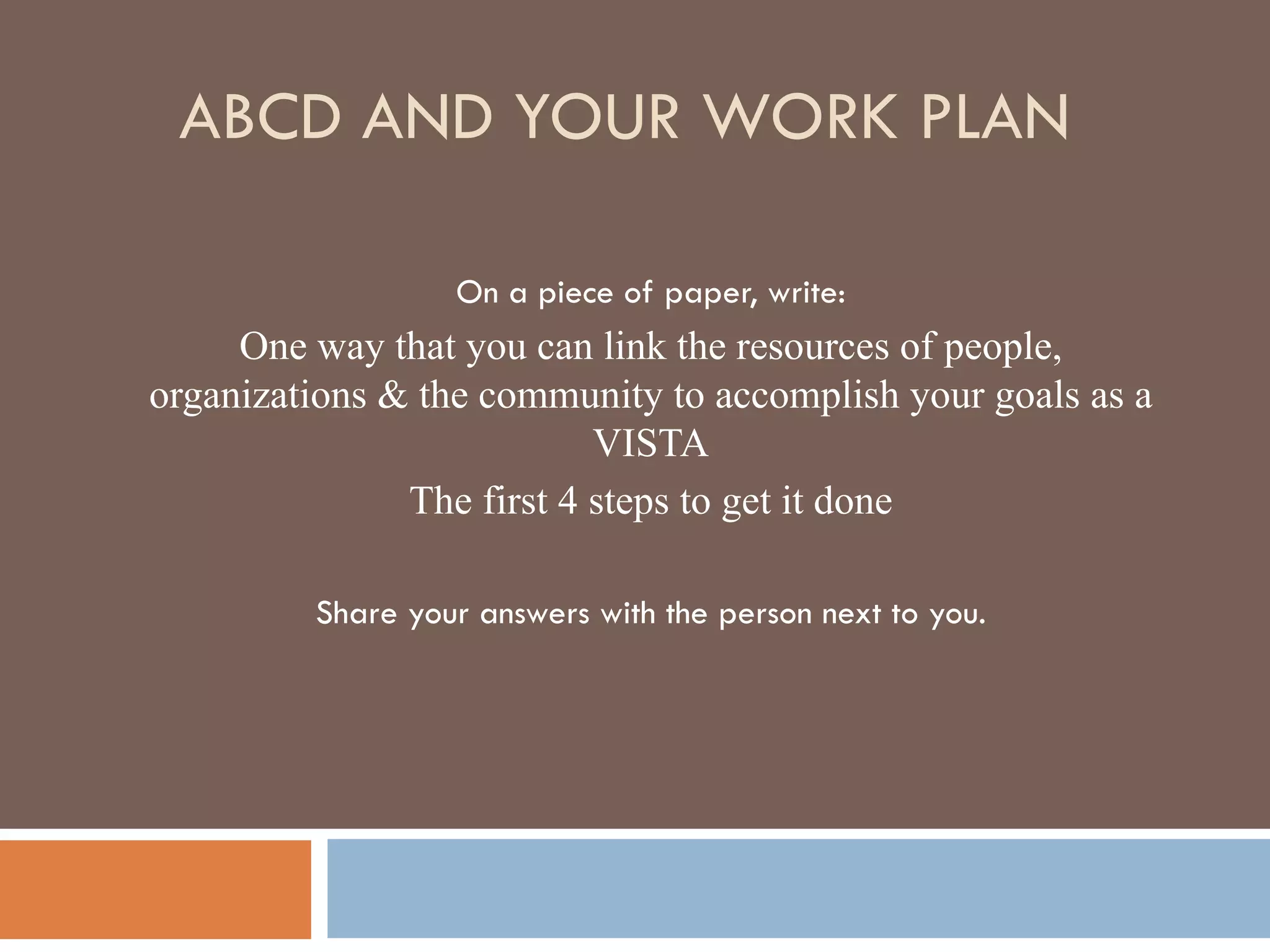 Asset Based Community Development | PPT