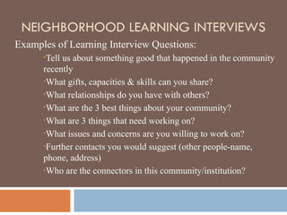 Asset Based Community Development | PPT