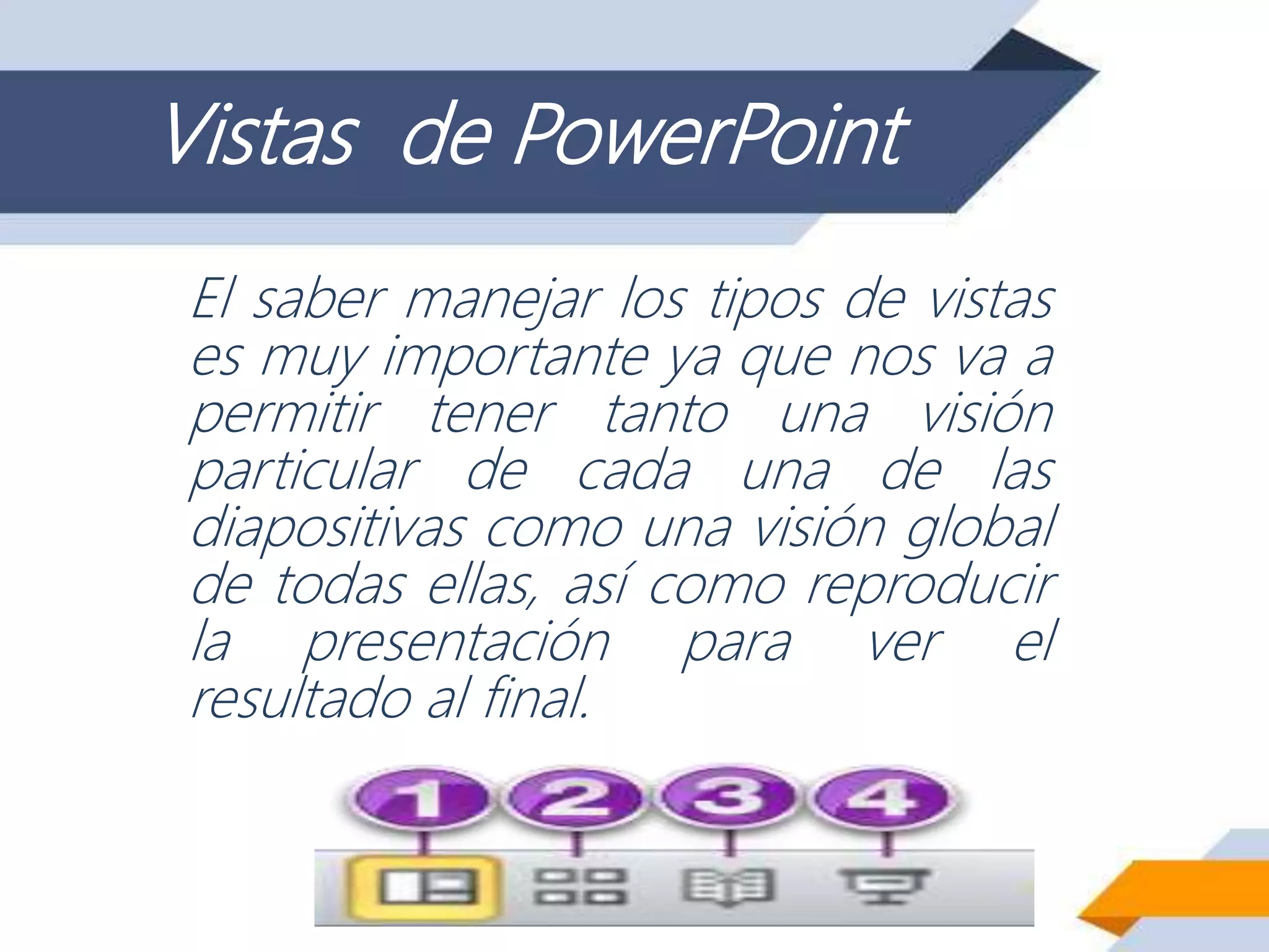 Vistas de powerpoint e imprimir | PPSX