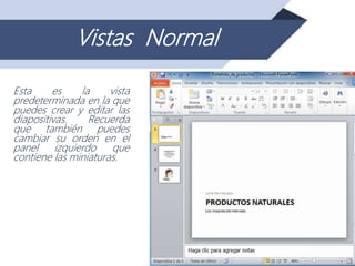 Vistas de powerpoint e imprimir | PPSX