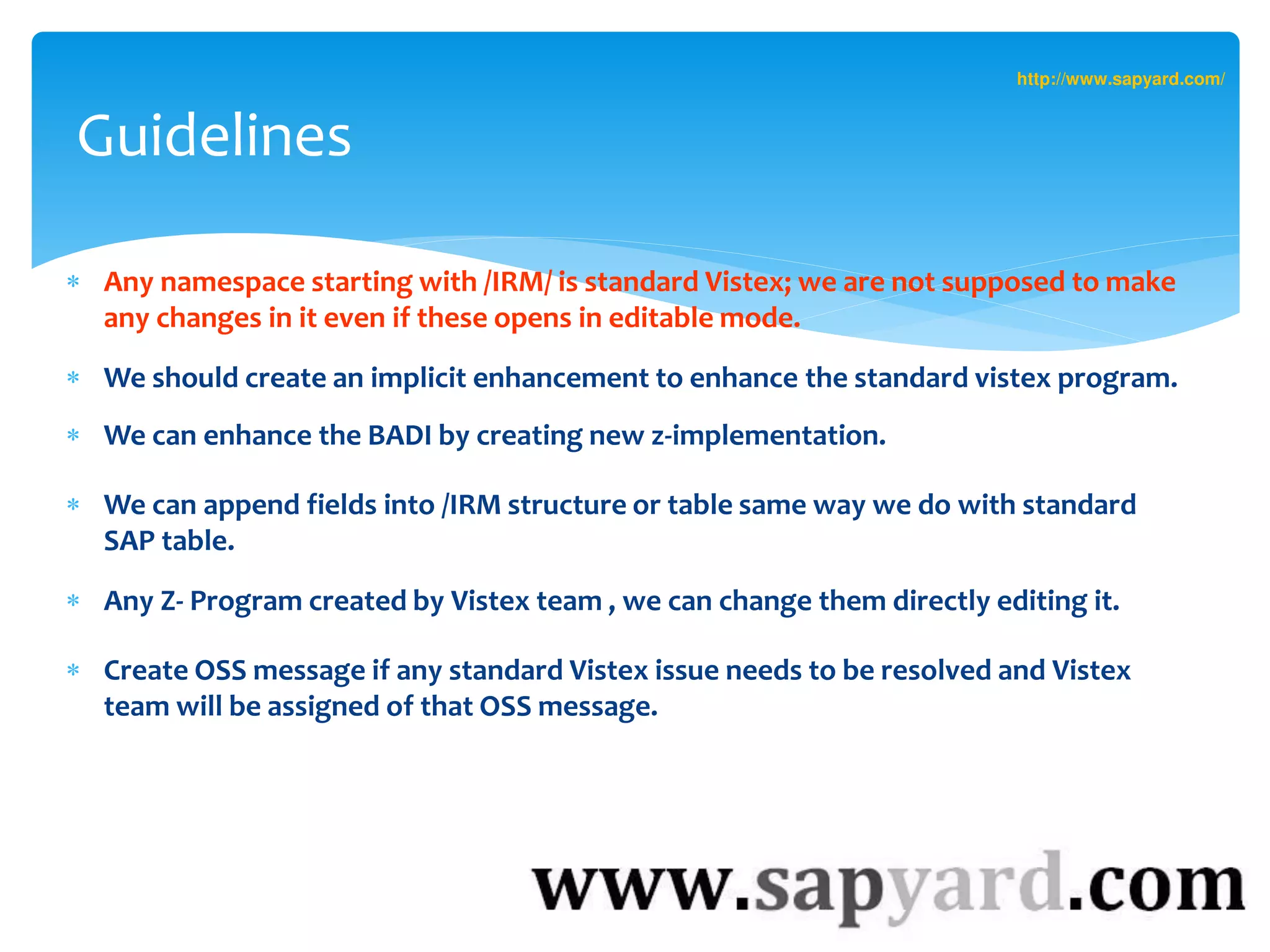 Quick Help in Vistex Technical | PDF