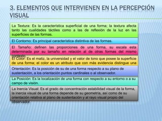 Percepción Visual | PPTX