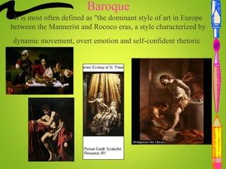 Visual Arts Time line | PPT