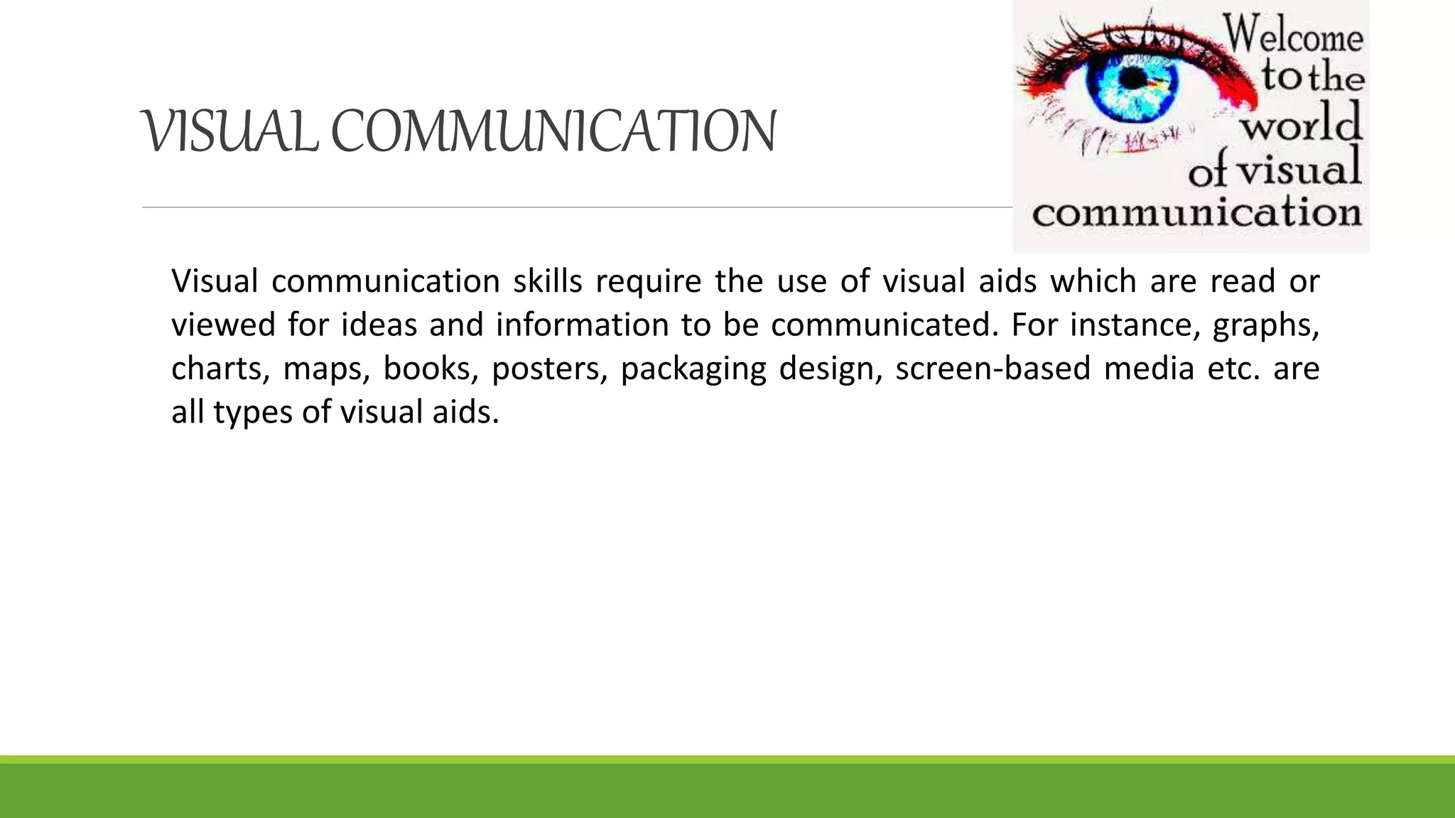 VISUAL COMMUNICATION | PPTX